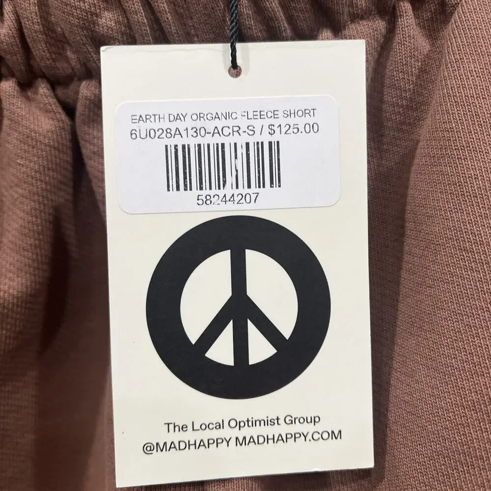 Madhappy | Shorts | Mad Happy Mother Earth Organic Cotton Fleece ...